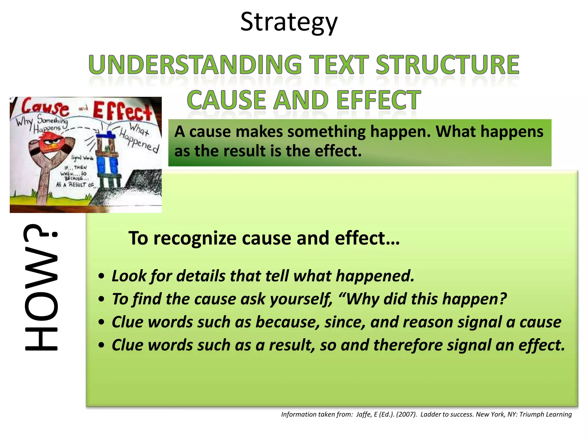Cause and effect | PPT