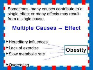 Cause and effect | PPT
