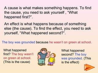 Cause and effect | PPT