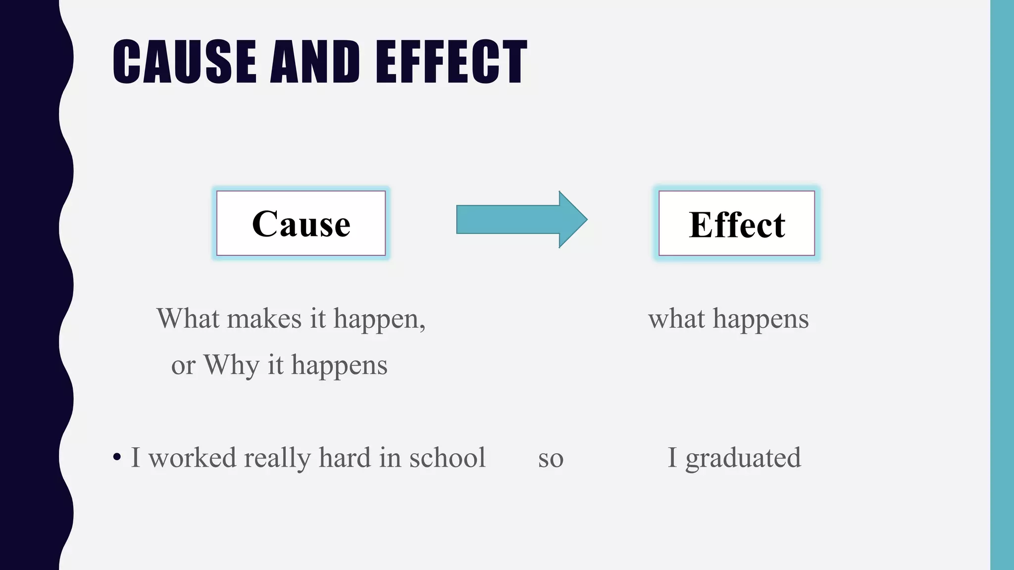 Cause and effect | PPTX