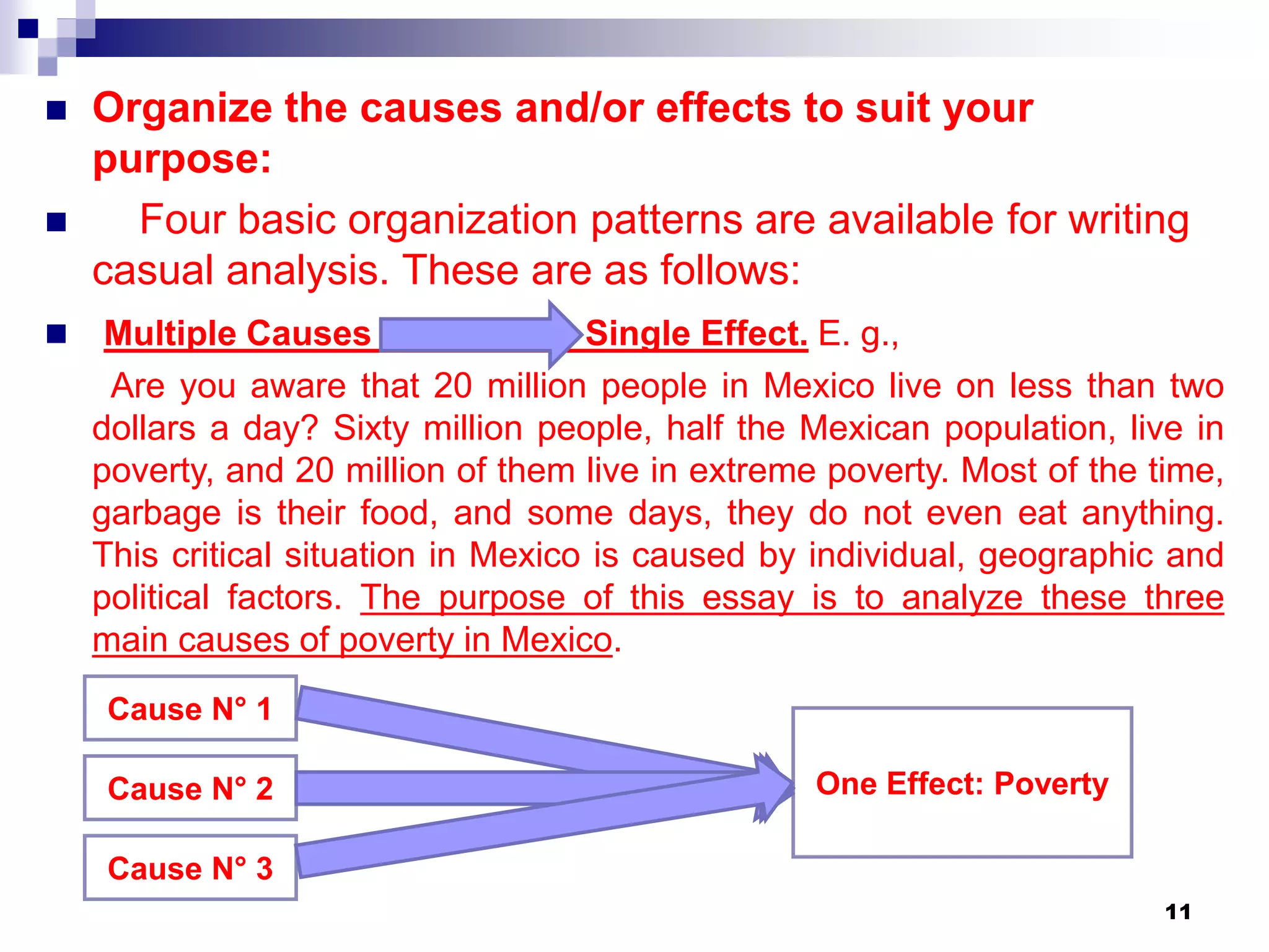 Cause and effect essay | PPT