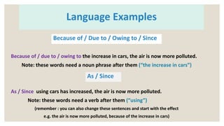 Cause and effect | PPTX
