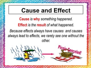 Cause and effect | PPT