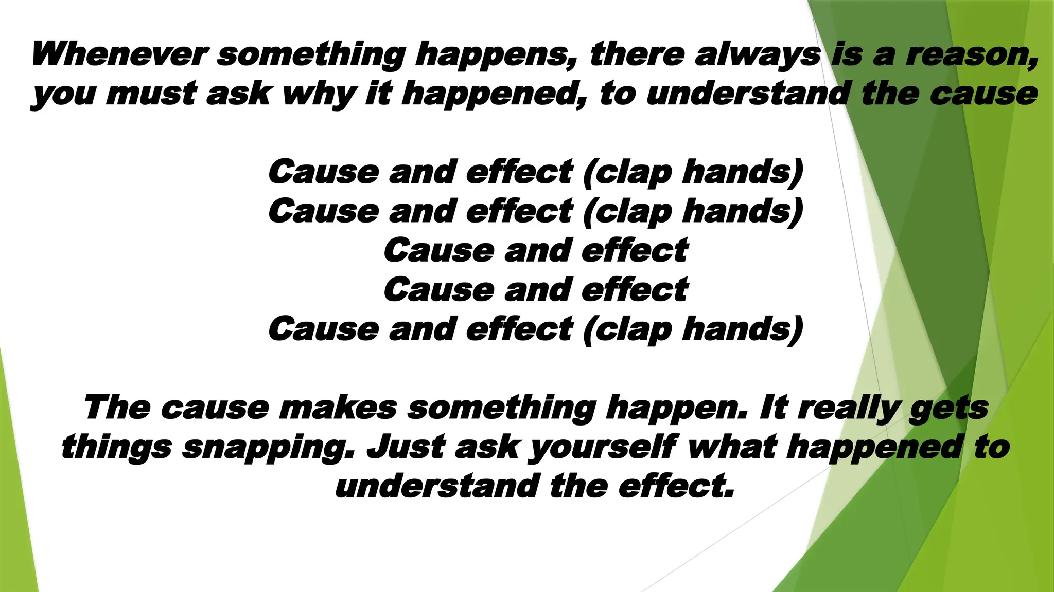 cause and effect PowerPoint Presentation | PPTX