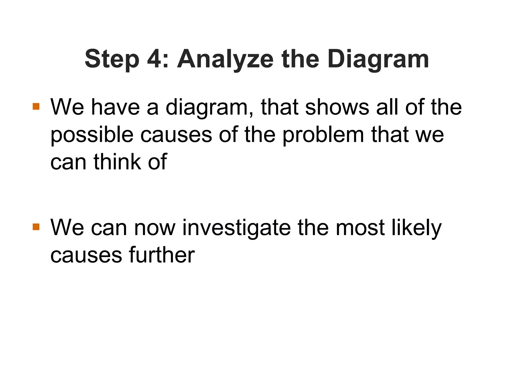 Cause and effect analysis | PPTX