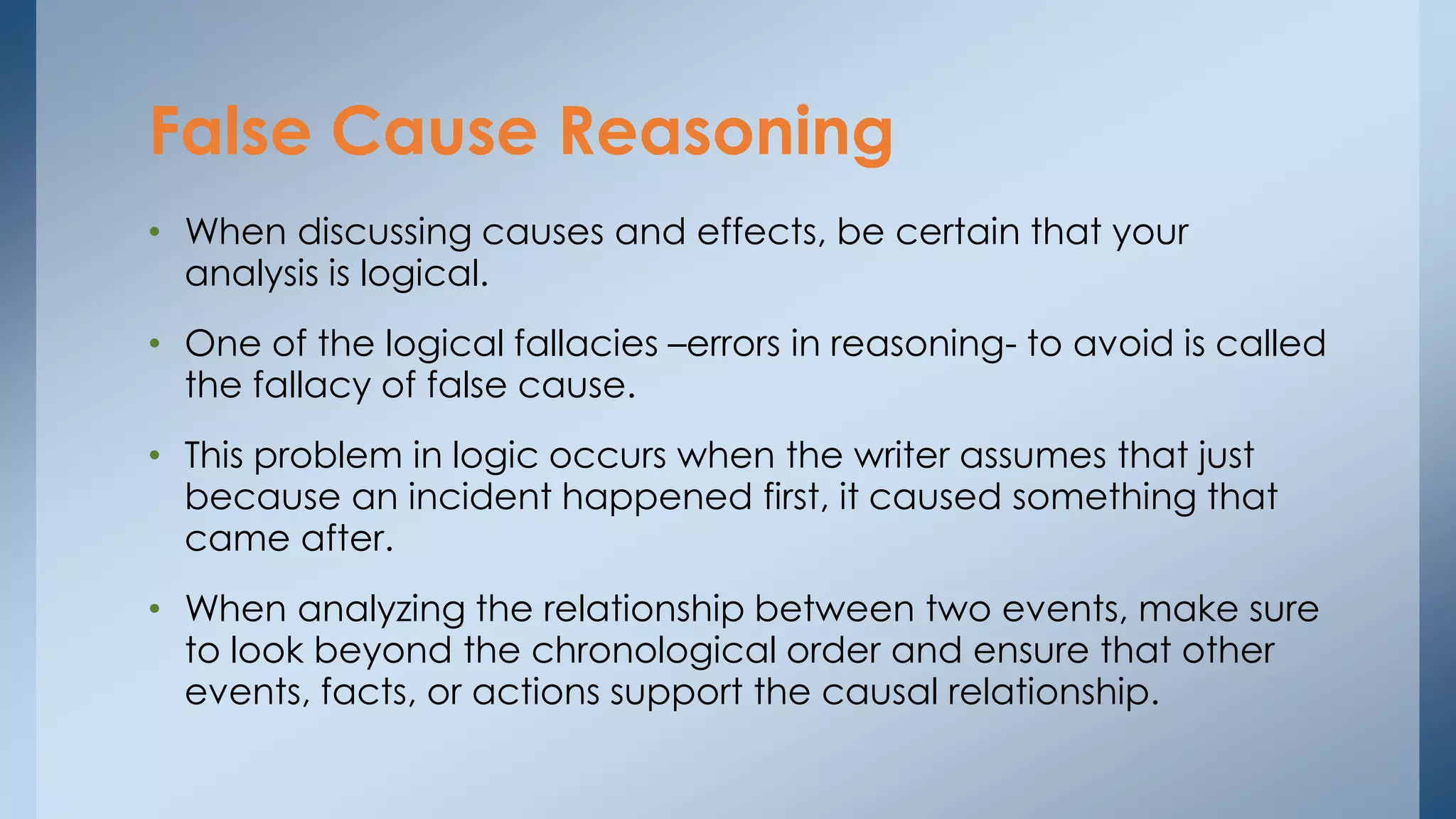 Cause and effect essay | PPTX