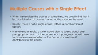 Cause and effect essay | PPTX