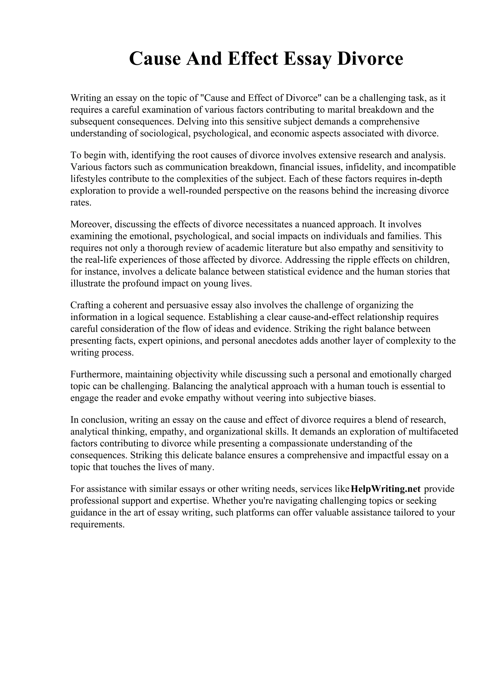 Cause And Effect Essay Divorce.pdf