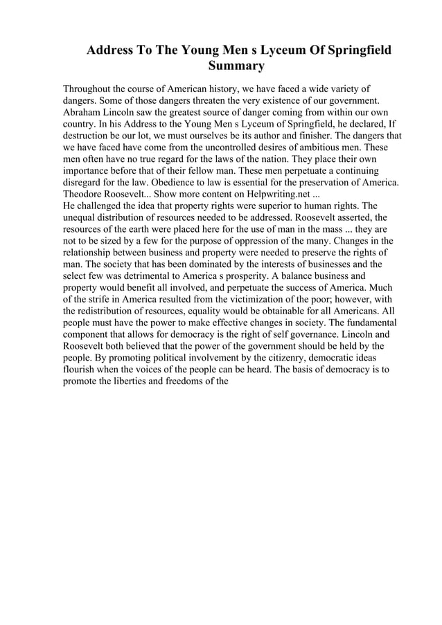 Cause And Effect Essay Examples For College | PDF