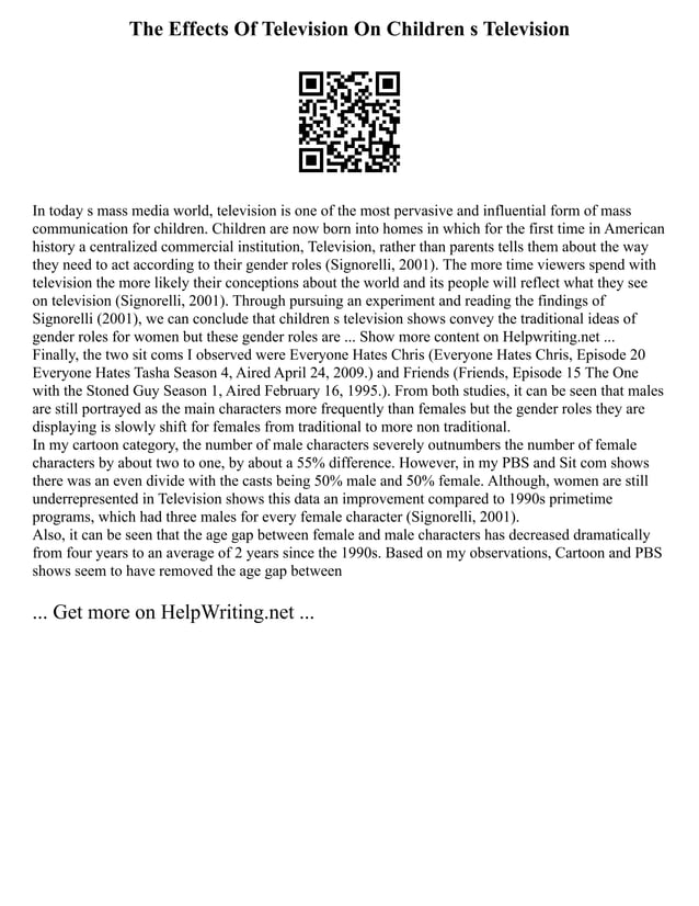 Cause And Effect Essay Examples YourDictionary | PDF