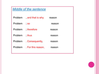 Cause and effect essay lesson pdf | PPTX
