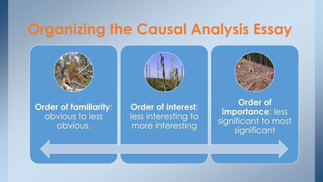 Cause and effect essays | PPT