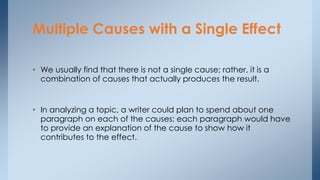 Cause and effect essays | PPT