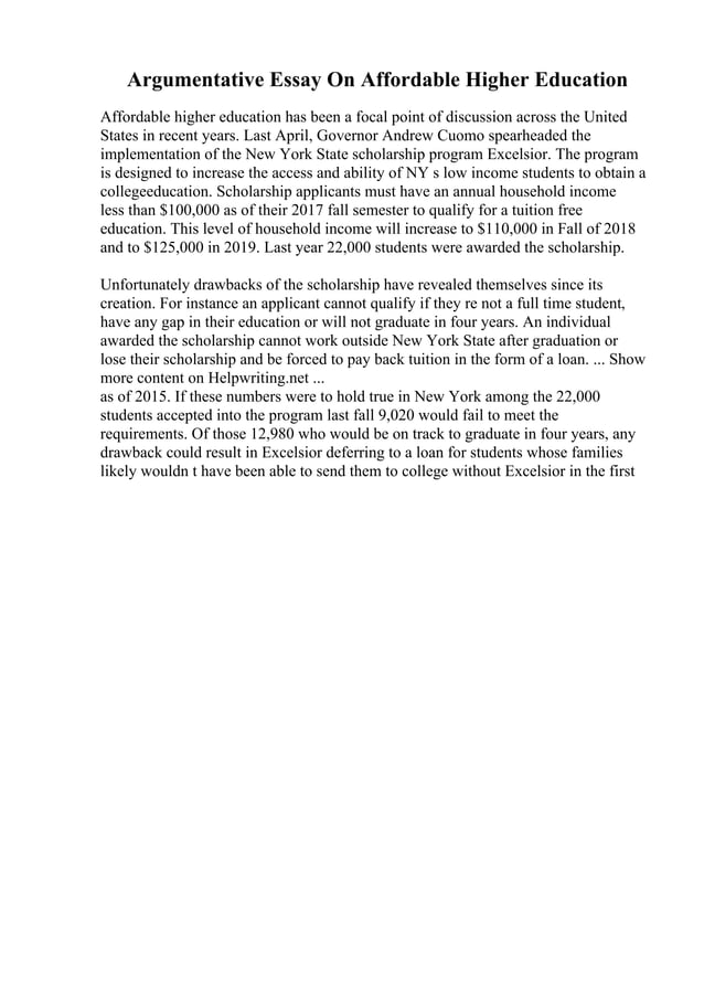 Cause And Effect Example Essay | PDF