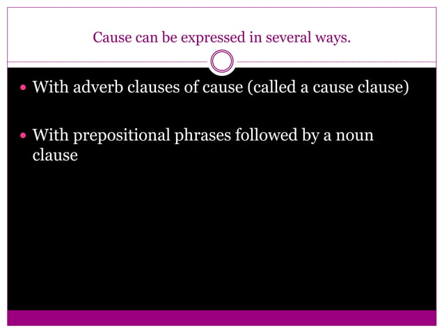 Causeandeffectlanguage | PPT