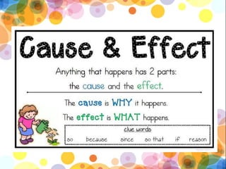 Cause and effect model | PPTX