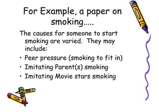 Cause And Effect Organization | PPT