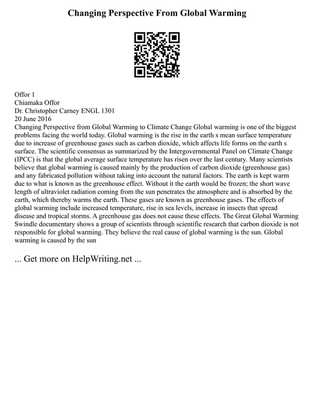 Cause And Effect Paragraph Examples For Co | PDF