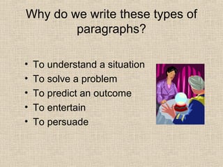 Cause and effect paragraphsonlineversion | PPT