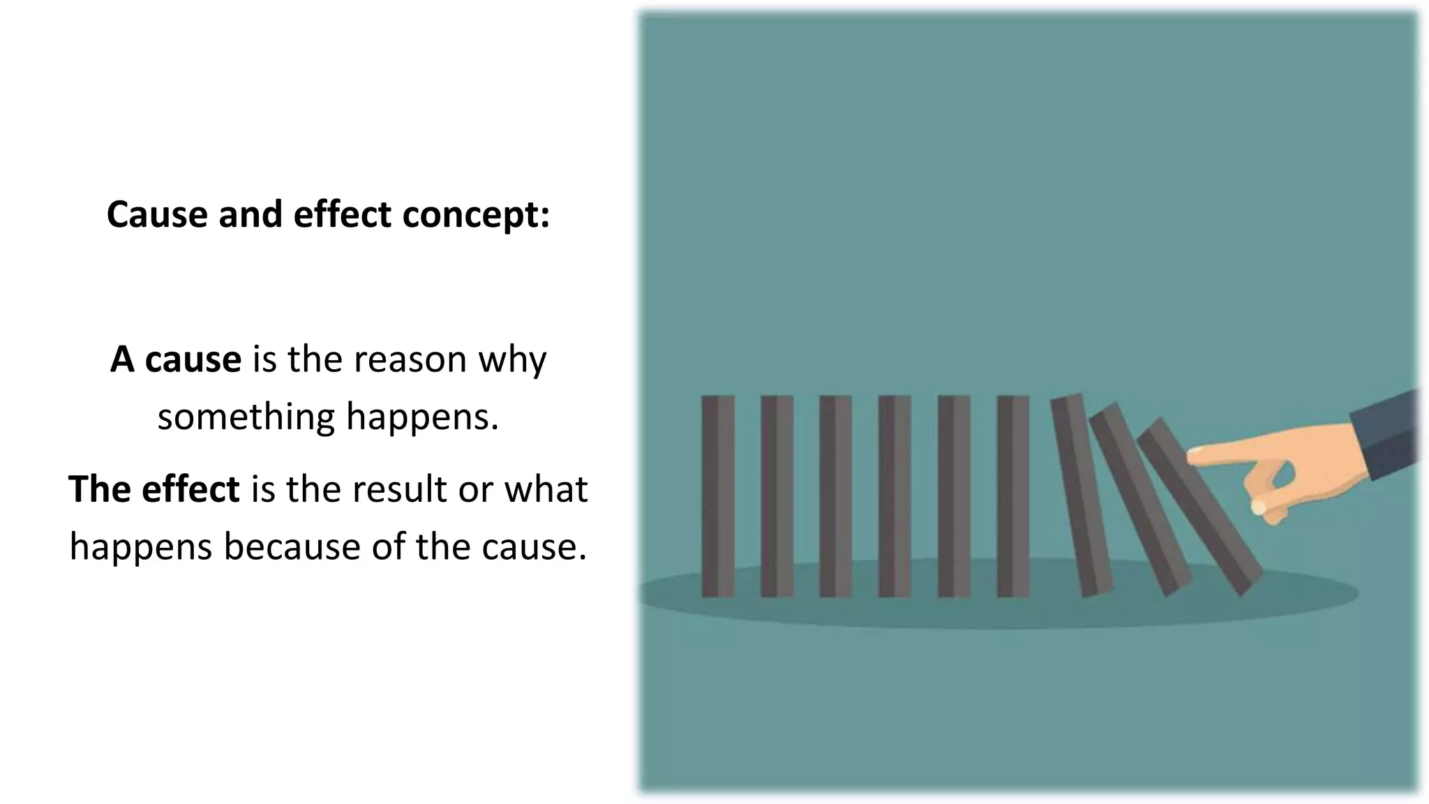 Cause and effect presentation | PPT