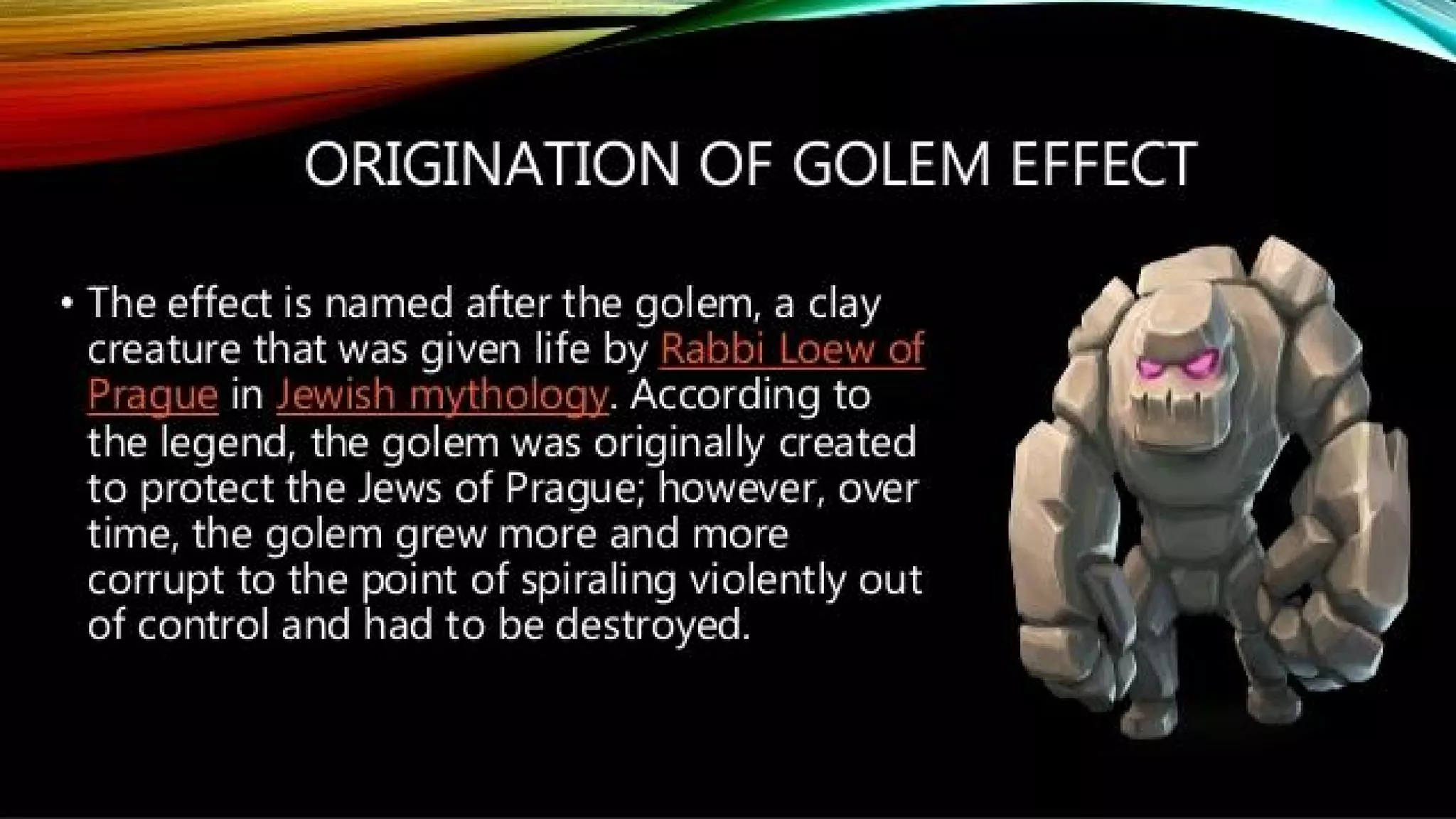 Cause and Effect (Pygmalion Galatea and Golem) | PPT | Free Download