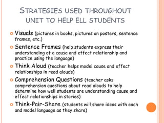 Cause and effect relationships | PPTX