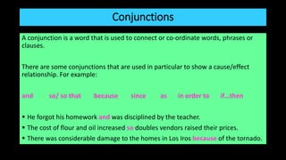 Cause and effect signal words | PPTX
