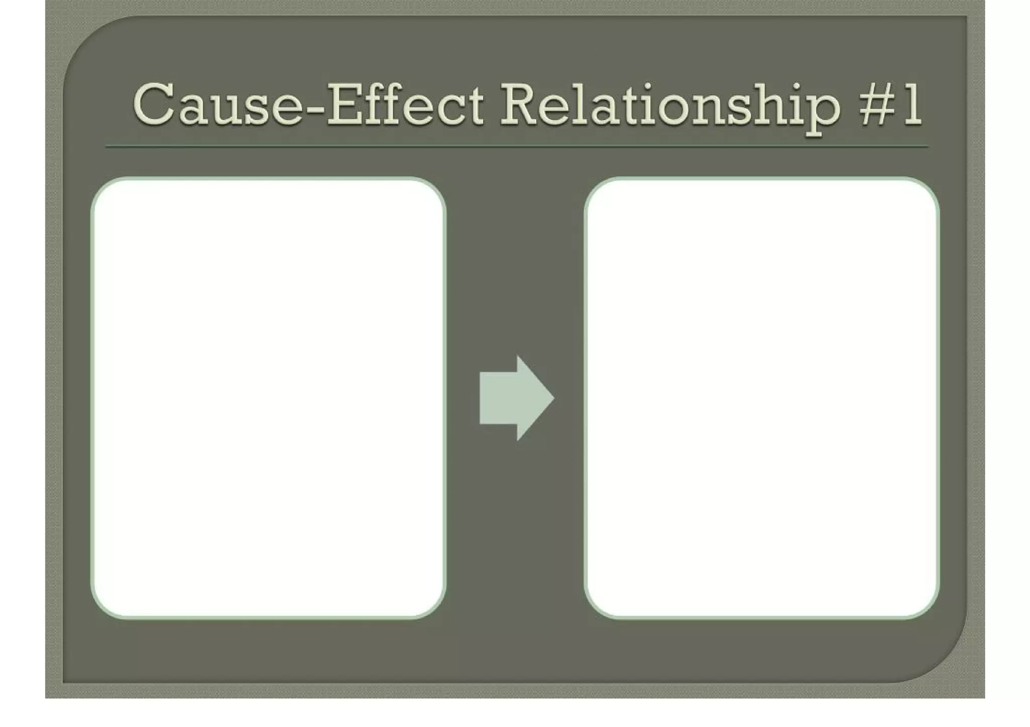 Cause And Effect Text Structure | PDF