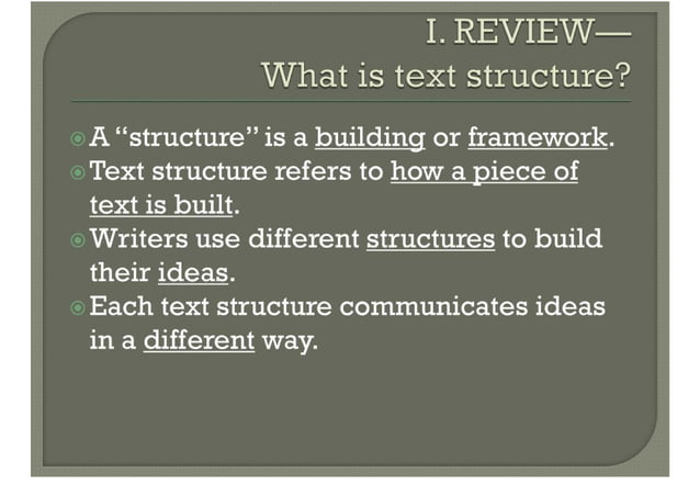 Cause And Effect Text Structure | PDF