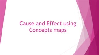 Cause and Effect using Concepts maps.pptx