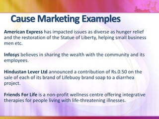 Cause based marketing | PPTX