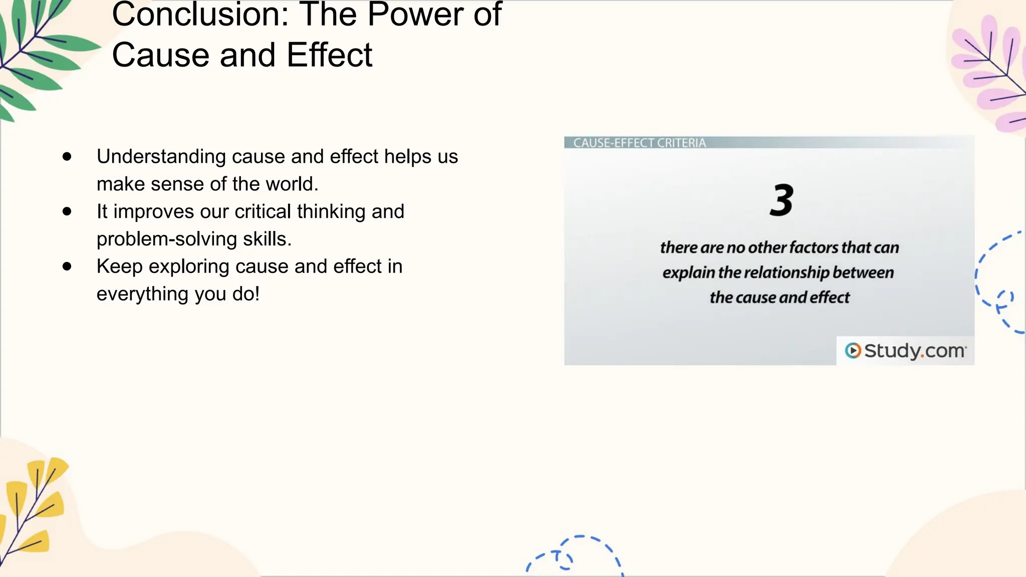 Cause & Effect - 6th grade..........pptx | Science