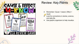 Cause & Effect - 6th grade..........pptx