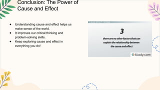 Cause & Effect - 6th grade..........pptx