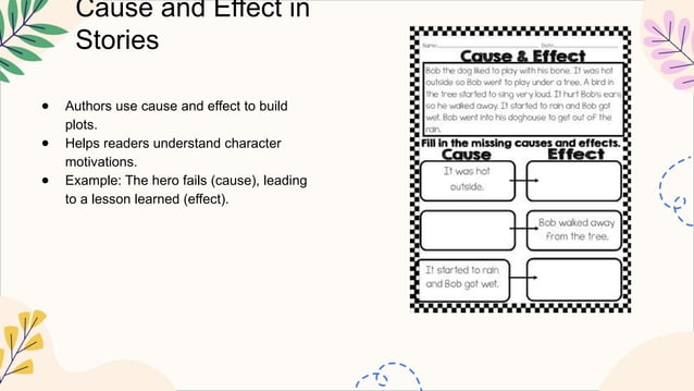 Cause & Effect - 6th grade..........pptx | Science