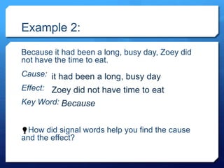 Cause & Effect | PPTX