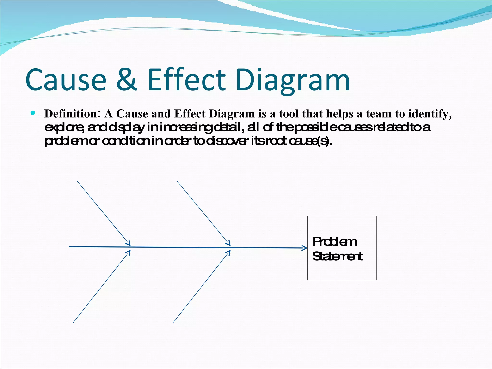 Cause & effect analysis part 1 | PPT