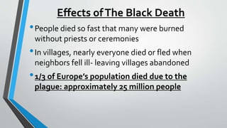 Causes Of The Black Death
