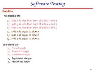 Cause effect graphing.ppt | Technology & Computing