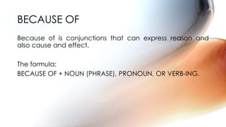 Cause effect relationship | PPT