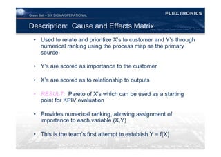 Cause & effect analysis | PDF