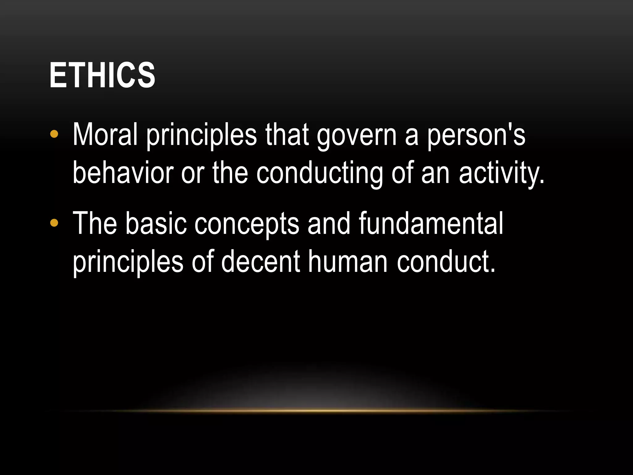 Cause of unethical behaviour | PPTX