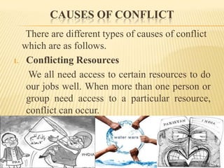 Causes and stages of conflict | PPTX