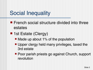 Causes French Rev | PPT