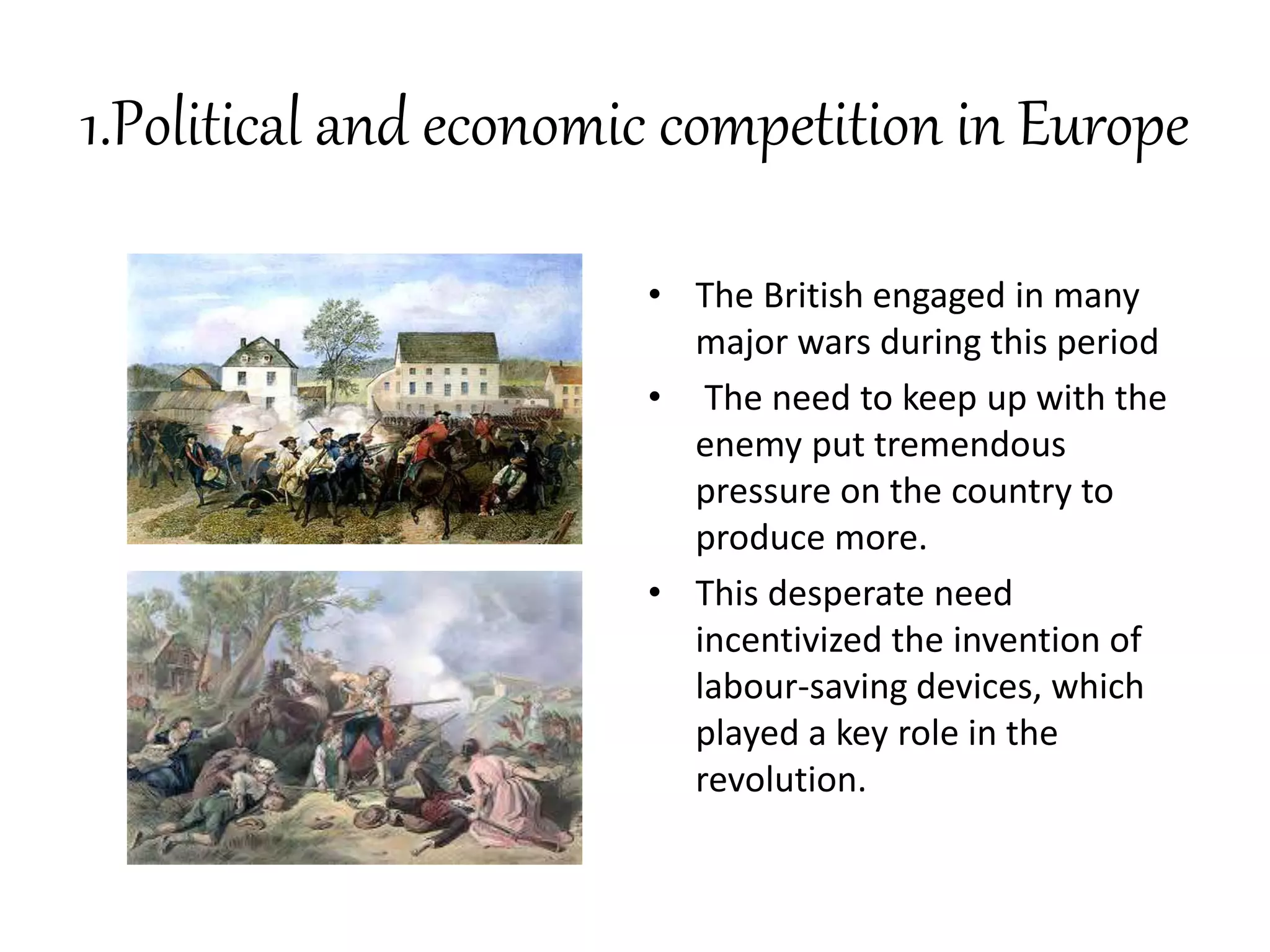 Causes of industrial revolution | PPTX