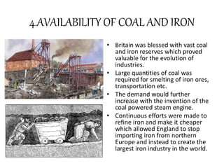 Causes of industrial revolution | PPTX