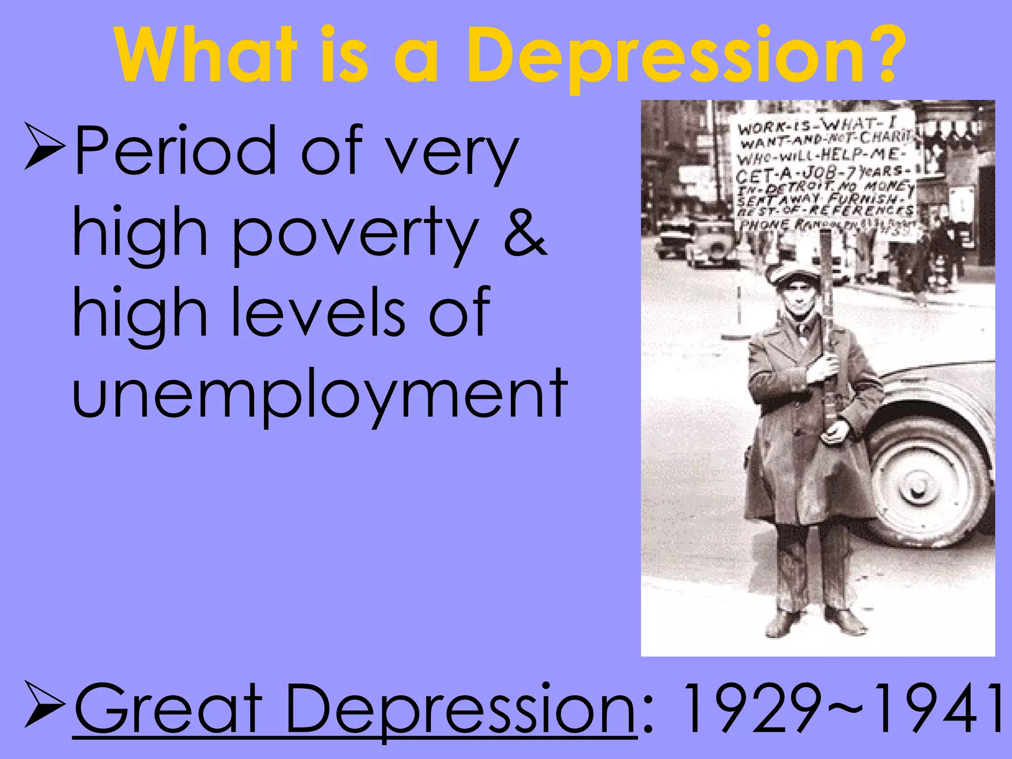 The Great Depression | PPT