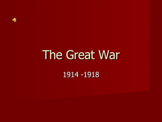 Causes Of Ww I Powerpoint | PPT