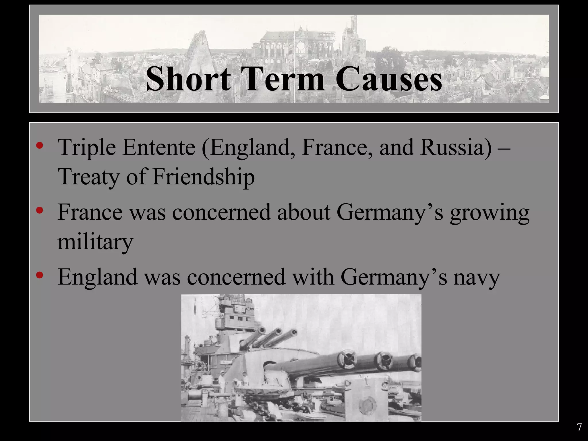 Causes of WWI (2007) | PPT