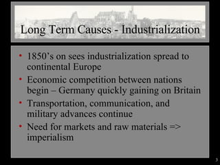 Causes of WWI (2007) | PPT